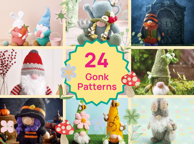 Gonk and Gnome Knitting Patterns | Let's Knit Together