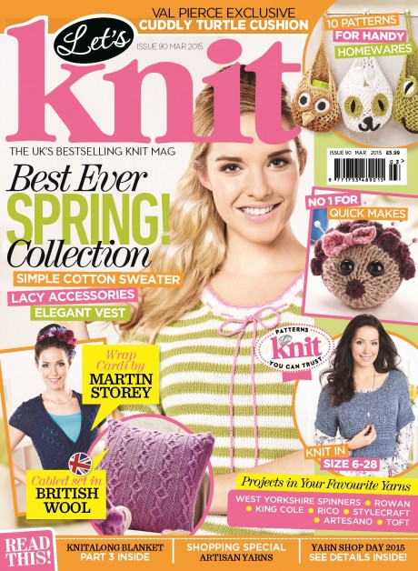 March issue of Let’s Knit: on sale now! | Blog | Let's Knit Magazine