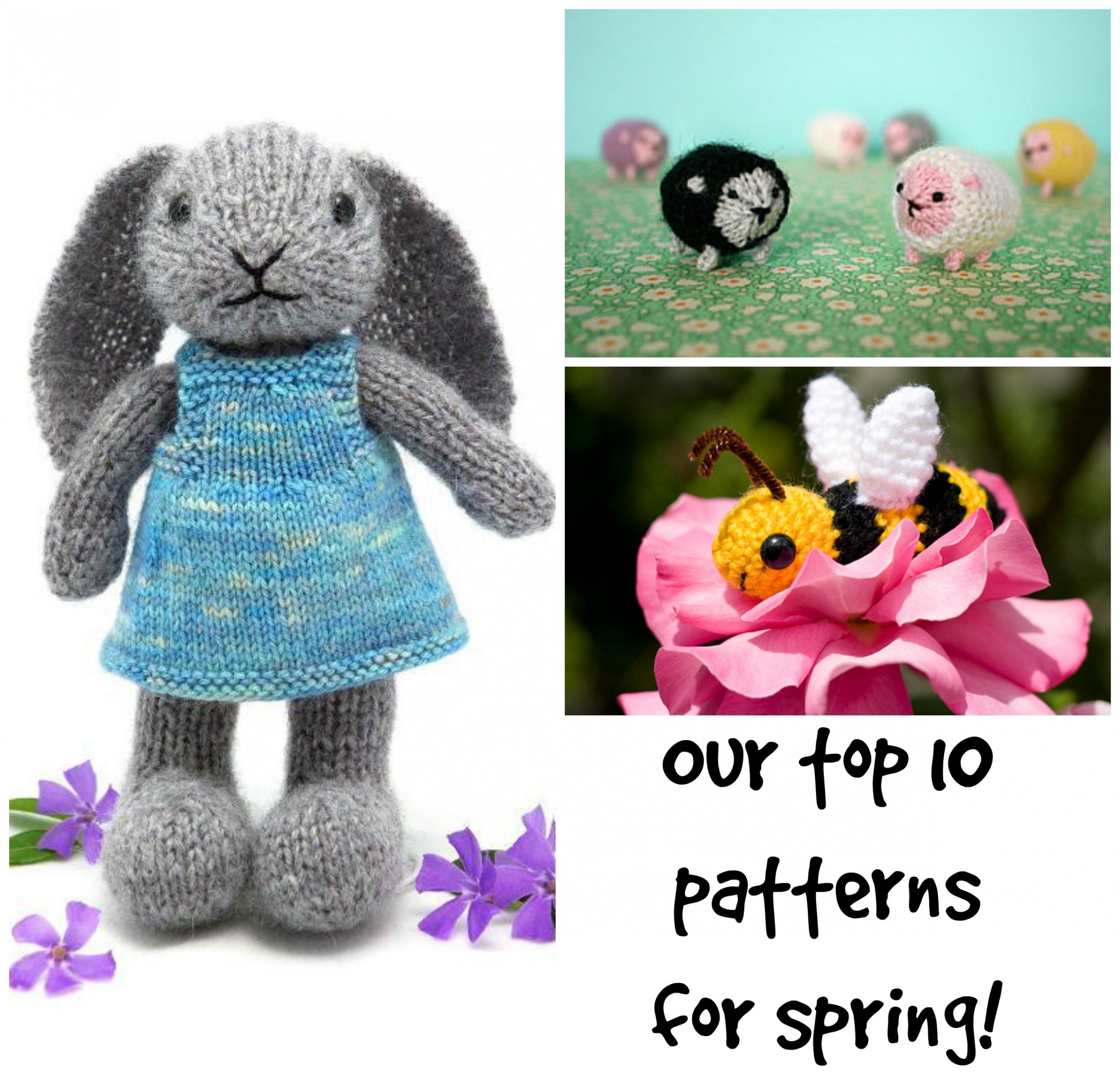 Our top 10 patterns for spring! | Blog | Let's Knit Magazine