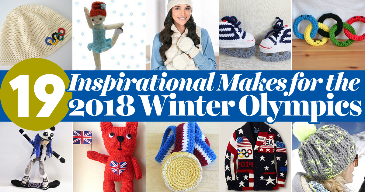 19 Inspirational Makes for the 2018 Winter Olympics | Blog | Let's Knit ...