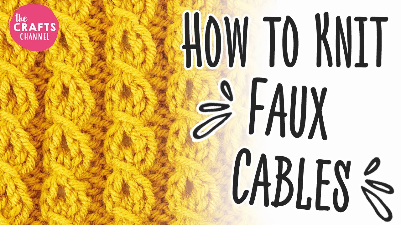 How to Knit Faux Cables | Blog | Let's Knit Magazine