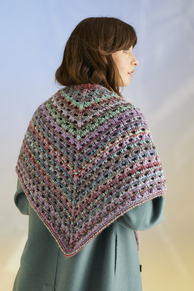 Sirdar Chunky Shawl Chart Issue 203 | Knitting Patterns | Let's Knit ...