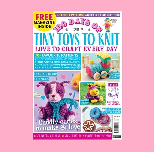 100 Days of Tiny Toys to Knit Bonus Patterns Issue 24 | Knitting ...