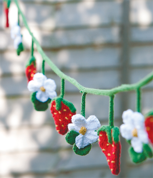 Strawberry Fields | Knitting Patterns | Let's Knit Magazine