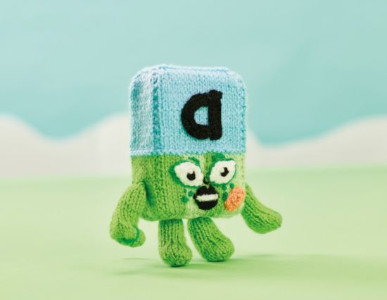 Exclusive CBeebies Alphablocks A Toy Pattern | Knitting Patterns | Let ...