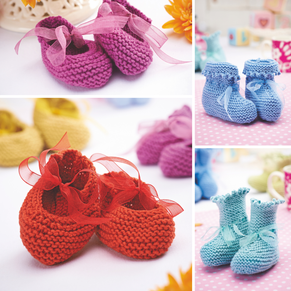 Baby Shoes and Boots Knitting Pattern | Knitting Patterns | Let's Knit ...