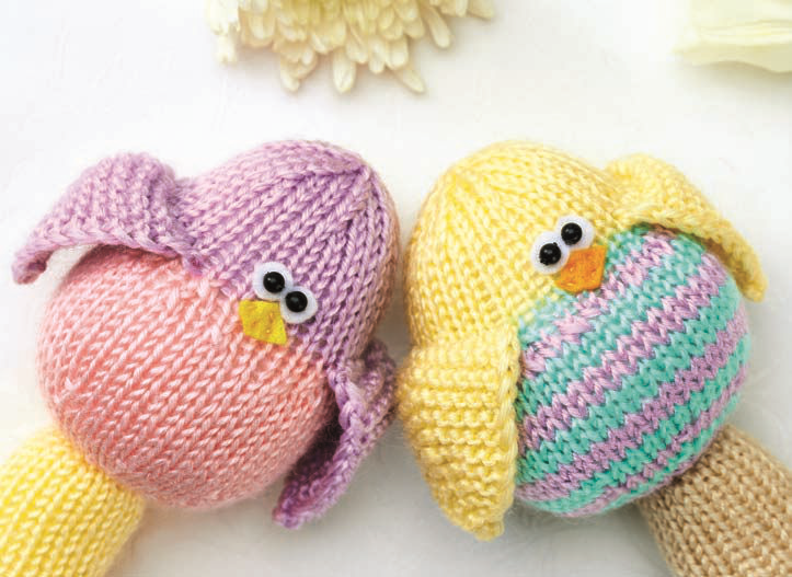 Bird Baby Rattles Knitting Pattern | Knitting Patterns | Let's Knit ...