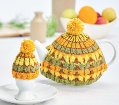 BONUS BRITISH PATTERN:Retro Breakfast Set | Knitting Patterns | Let's ...