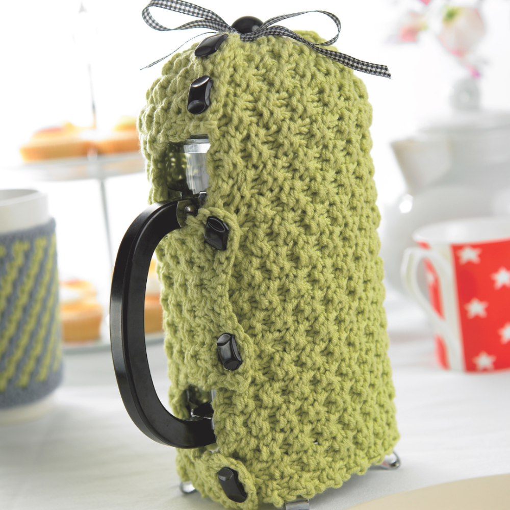 Cafetiere Cover and Mug Cosy Knitting Patterns | Knitting Patterns ...