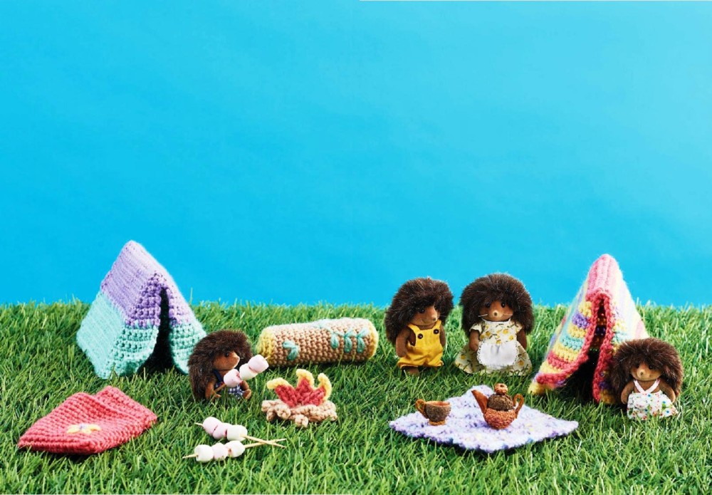Camping Scene | Crochet Patterns | Let's Knit Magazine