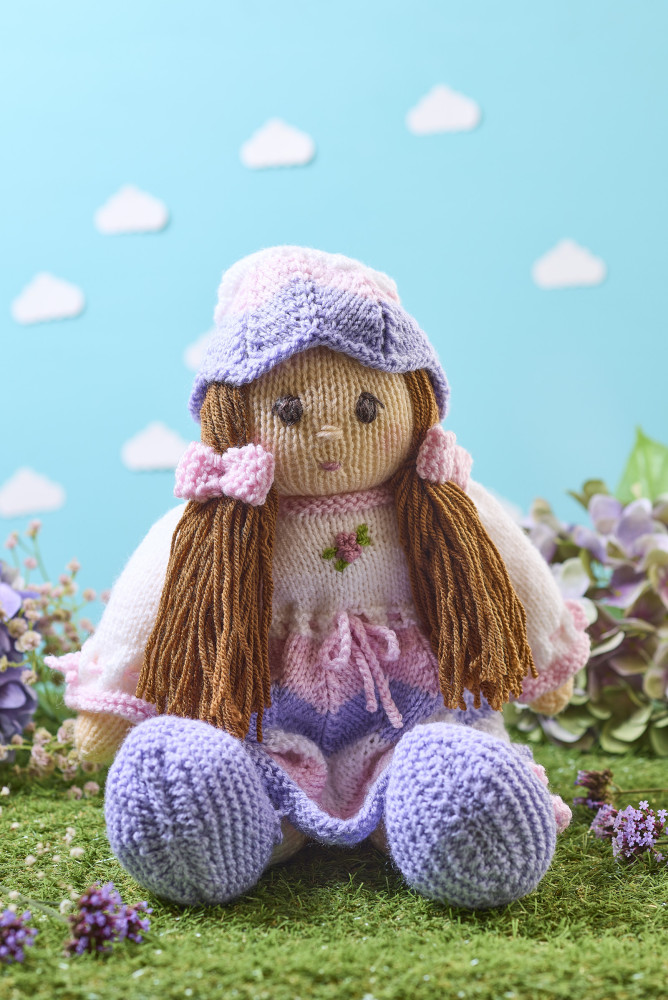 Spring Rag Doll and Dolls’ Clothes | Knitting Patterns | Let's Knit ...