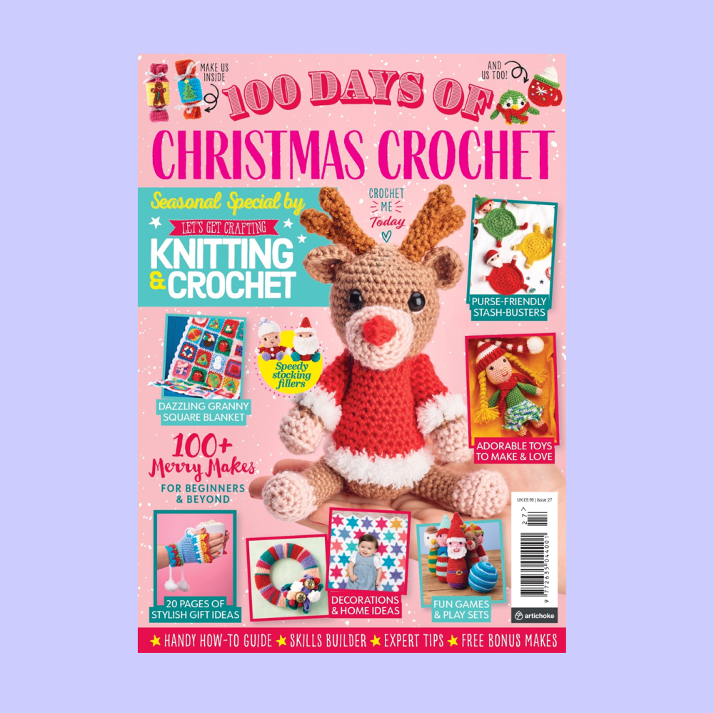 100 Days of Christmas Crochet Bonus Patterns Templates Issue 27 | Free ...