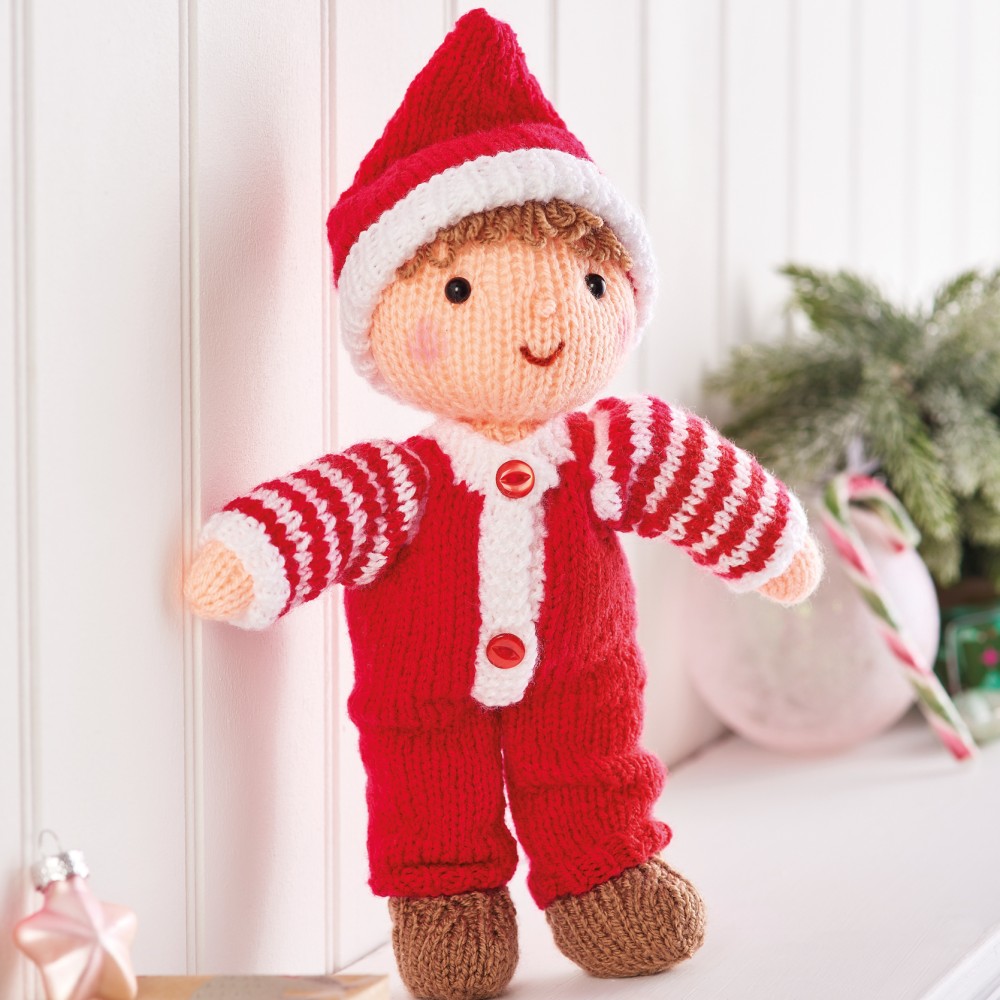 Christmas Elf | Knitting Patterns | Let's Knit Magazine