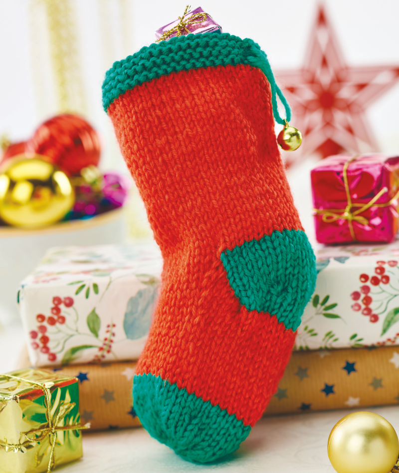 Classic Stocking | Knitting Patterns | Let's Knit Magazine