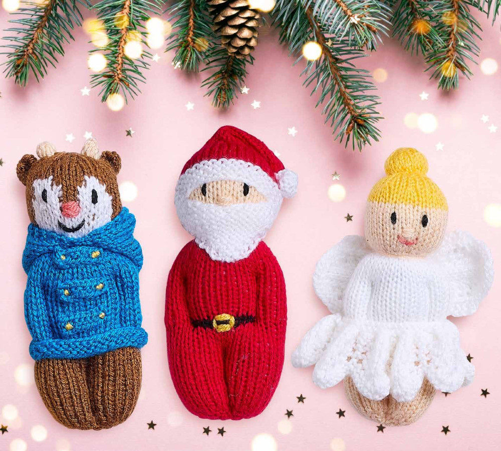 Comfort Dolls Christmas Set Knitting Pattern (Part 1) | Knitting ...