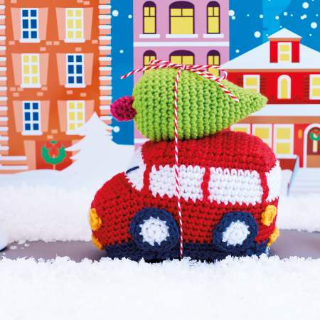 Christmas Car | Crochet Patterns | Let's Knit Magazine