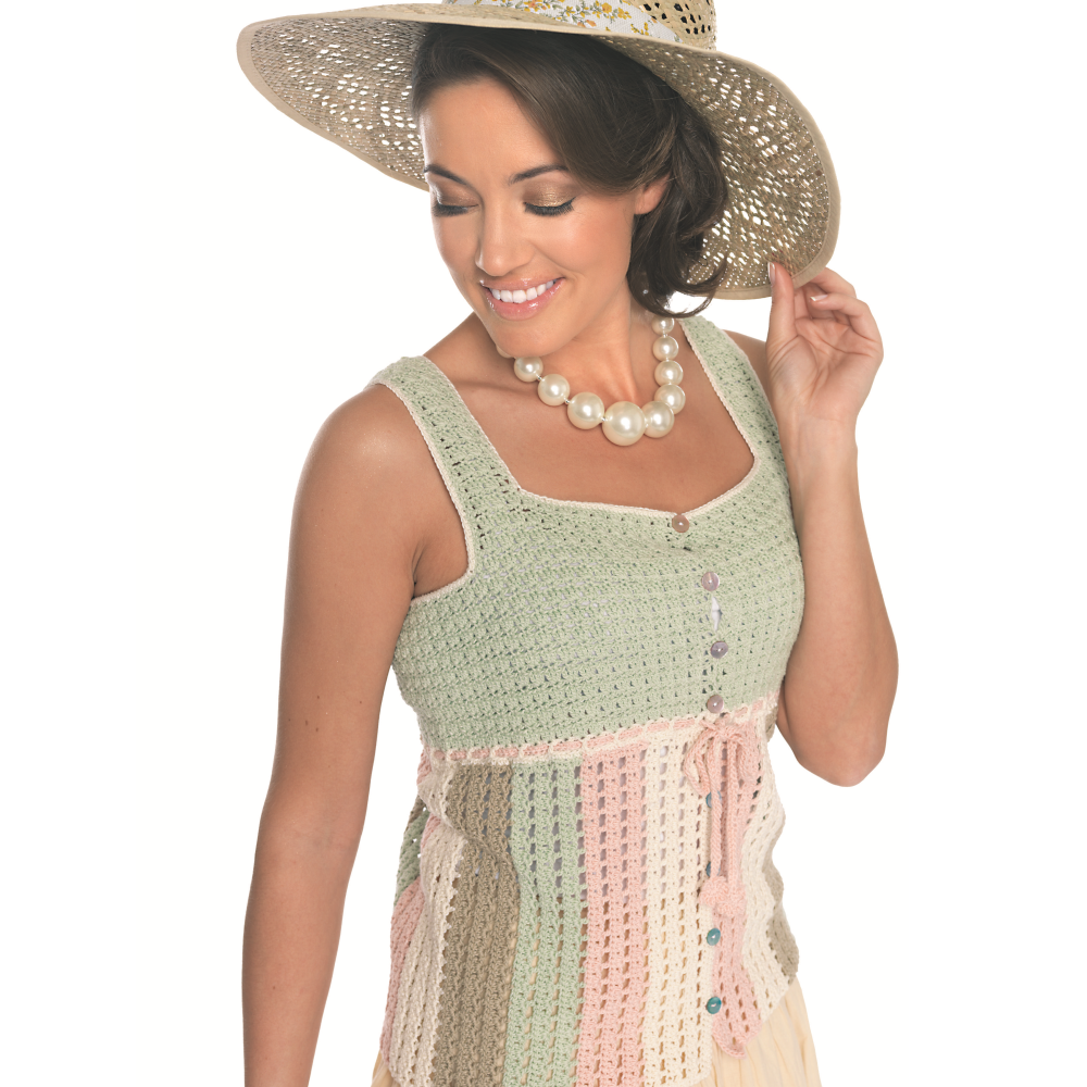 Summer Camisole Top Crochet Pattern | Crochet Patterns | Let's Knit ...