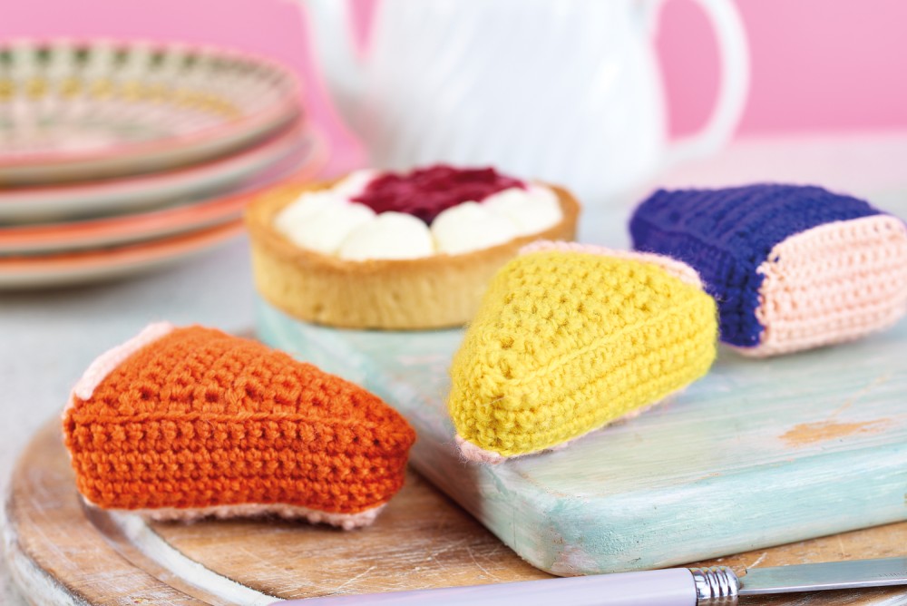 Fruit Tarts | Crochet Patterns | Let's Knit Magazine