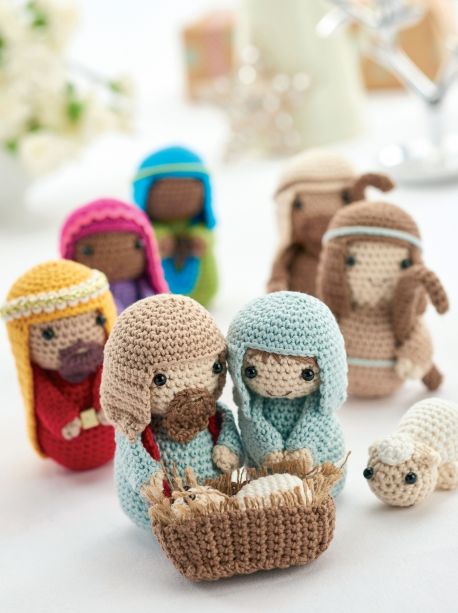 Nativity Scene | Crochet Patterns | Let's Knit Magazine