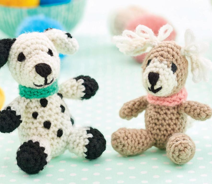 Dalmation & Cocker Spaniel | Crochet Patterns | Let's Knit Magazine