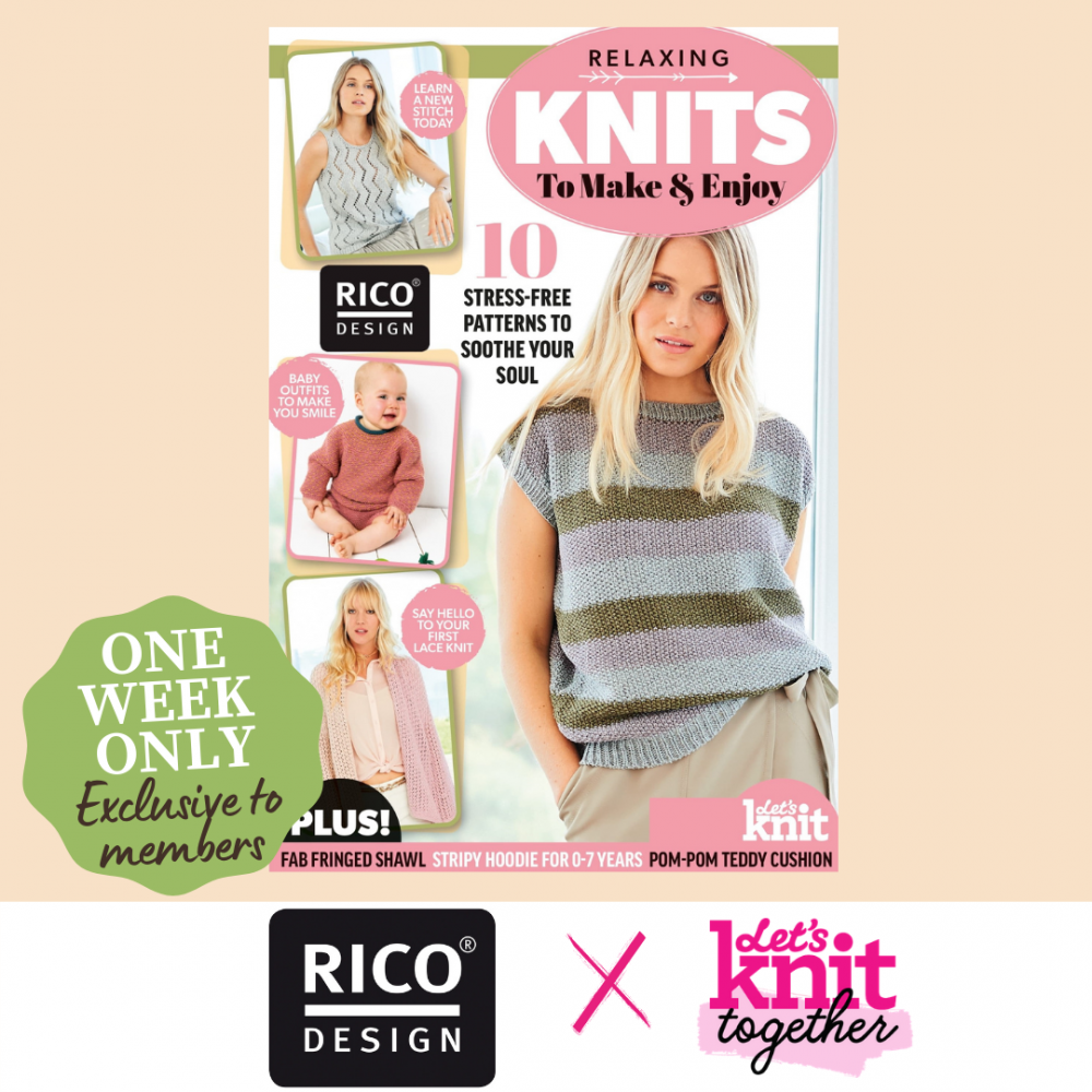 NEW! Rico Design Pattern Book | Knitting Patterns | Let's Knit Magazine