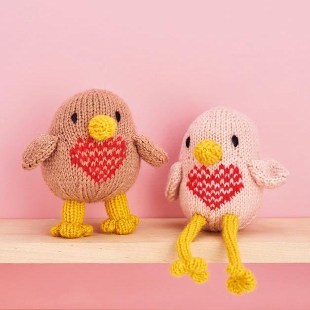 Fair Isle Robins | Knitting Patterns | Let's Knit Magazine