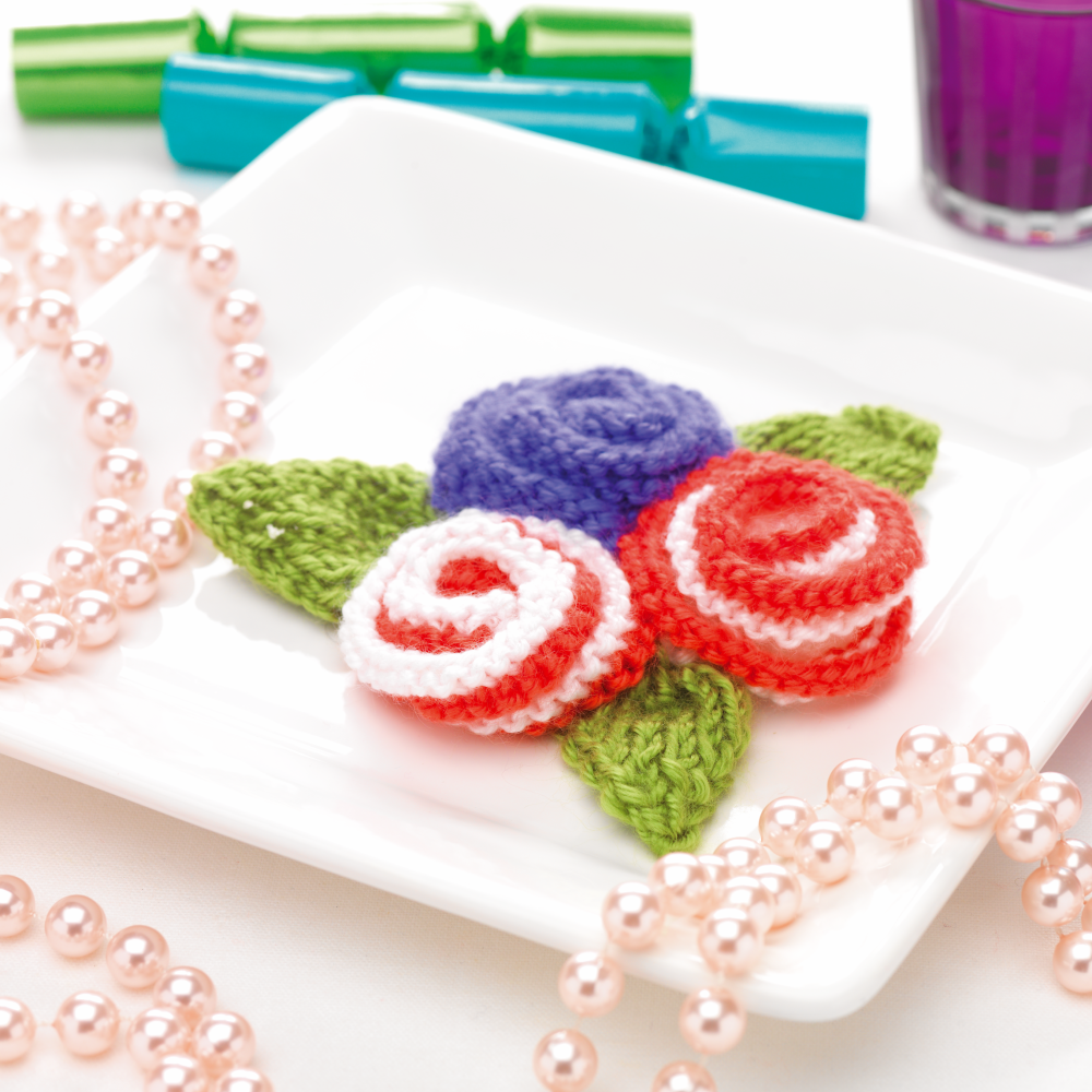 Quick Flowers Knitting Pattern | Knitting Patterns | Let's Knit Magazine