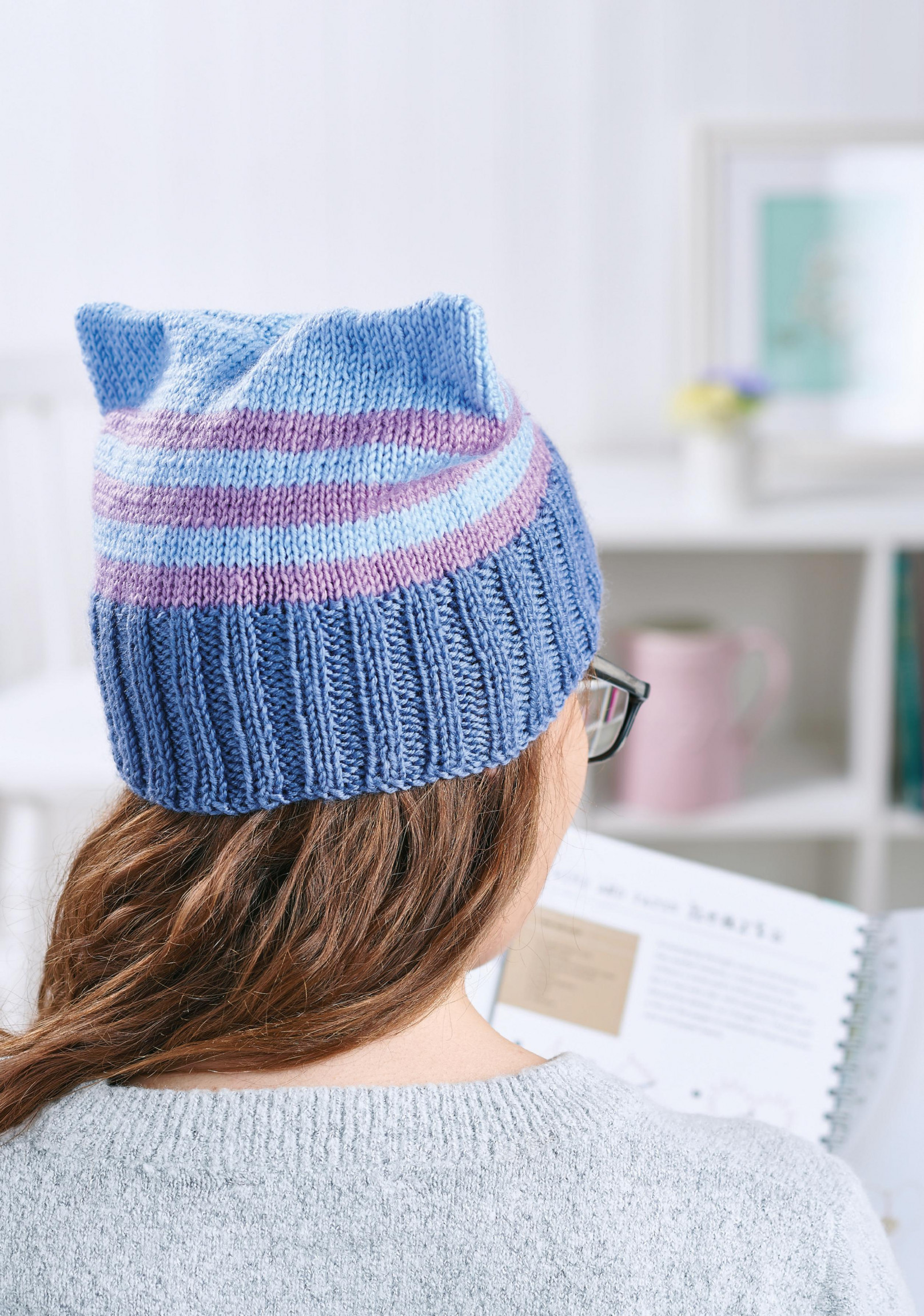 Glasses and Headphone Cases | Knitting Patterns | Let's Knit Magazine