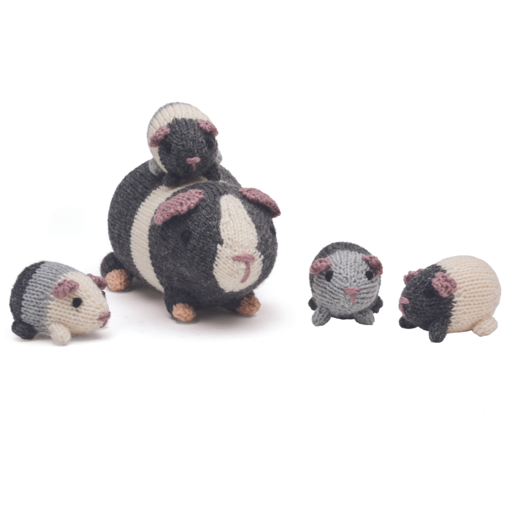 Guinea Pig and Babies Toy Knitting Pattern | Knitting Patterns | Let's ...