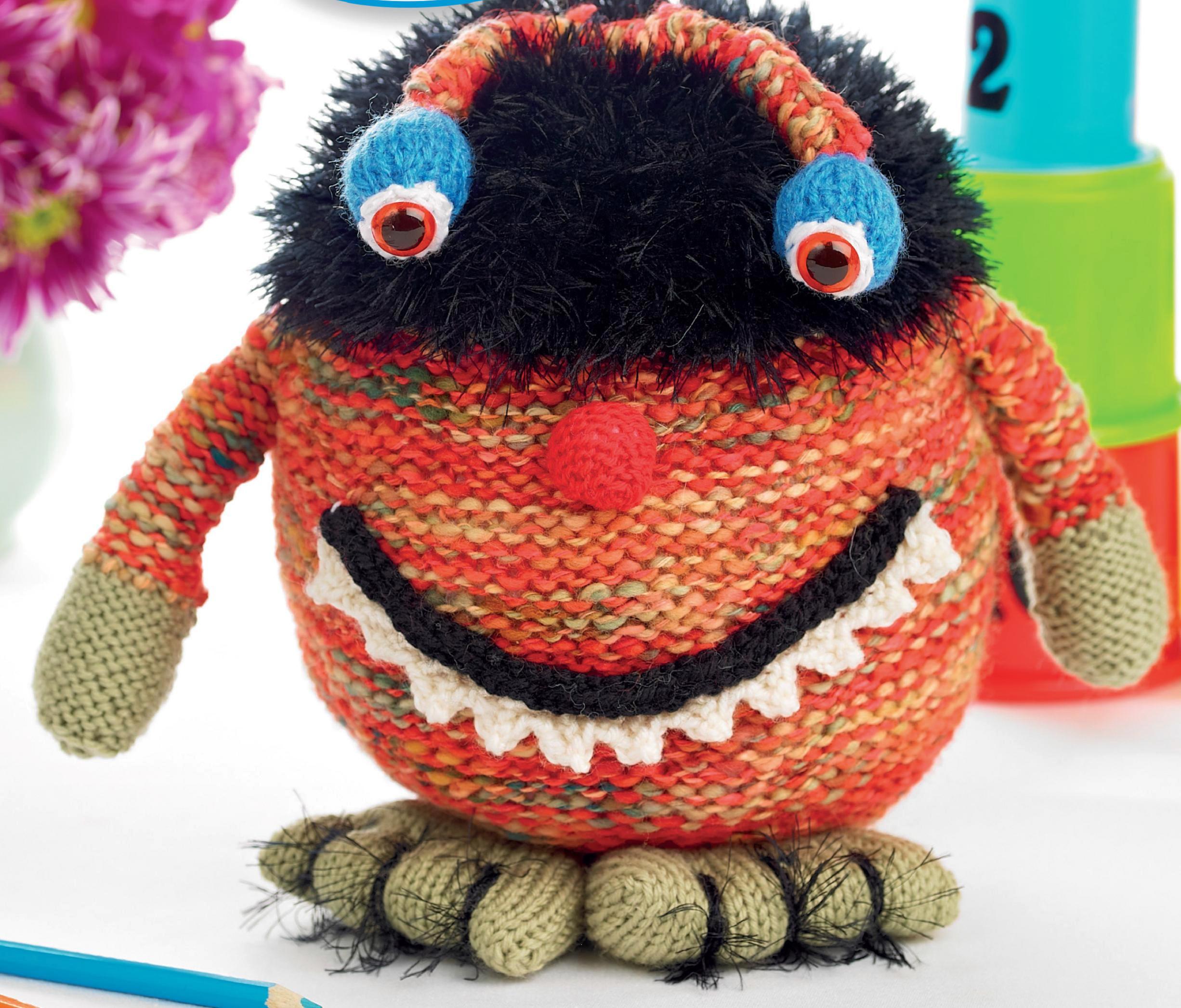 Halloween Monster Toy | Knitting Patterns | Let's Knit Magazine