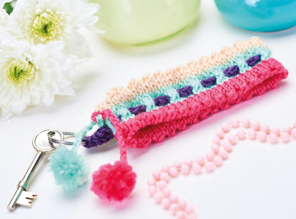 Key Strap | Knitting Patterns | Let's Knit Magazine