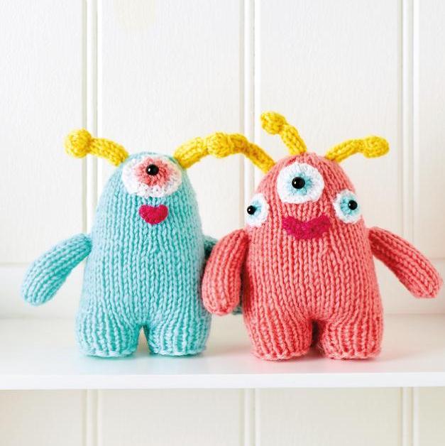 Knitted Aliens | Knitting Patterns | Let's Knit Magazine