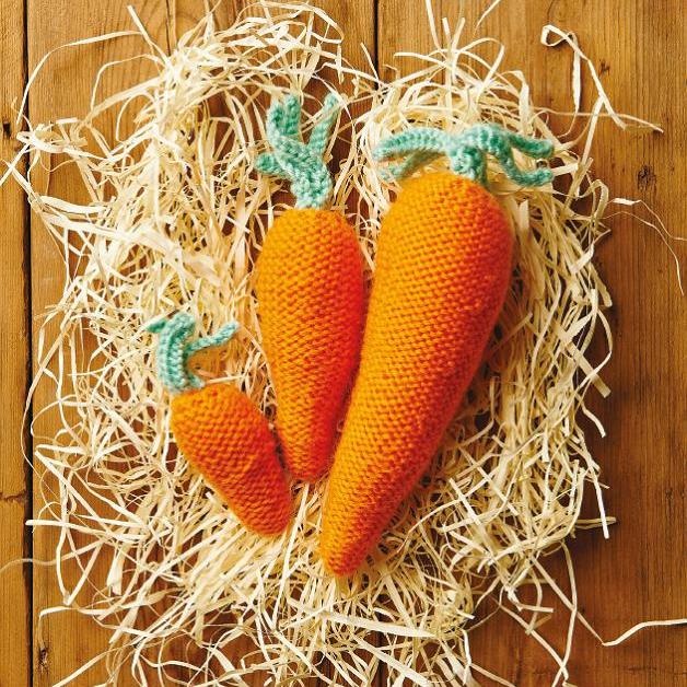 Knitted Carrot | Knitting Patterns | Let's Knit Magazine