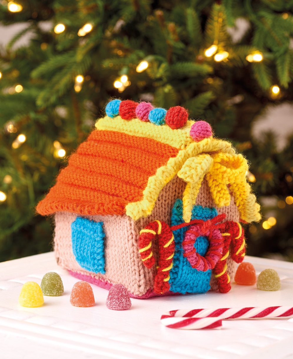 Gingerbread House | Knitting Patterns | Let's Knit Magazine