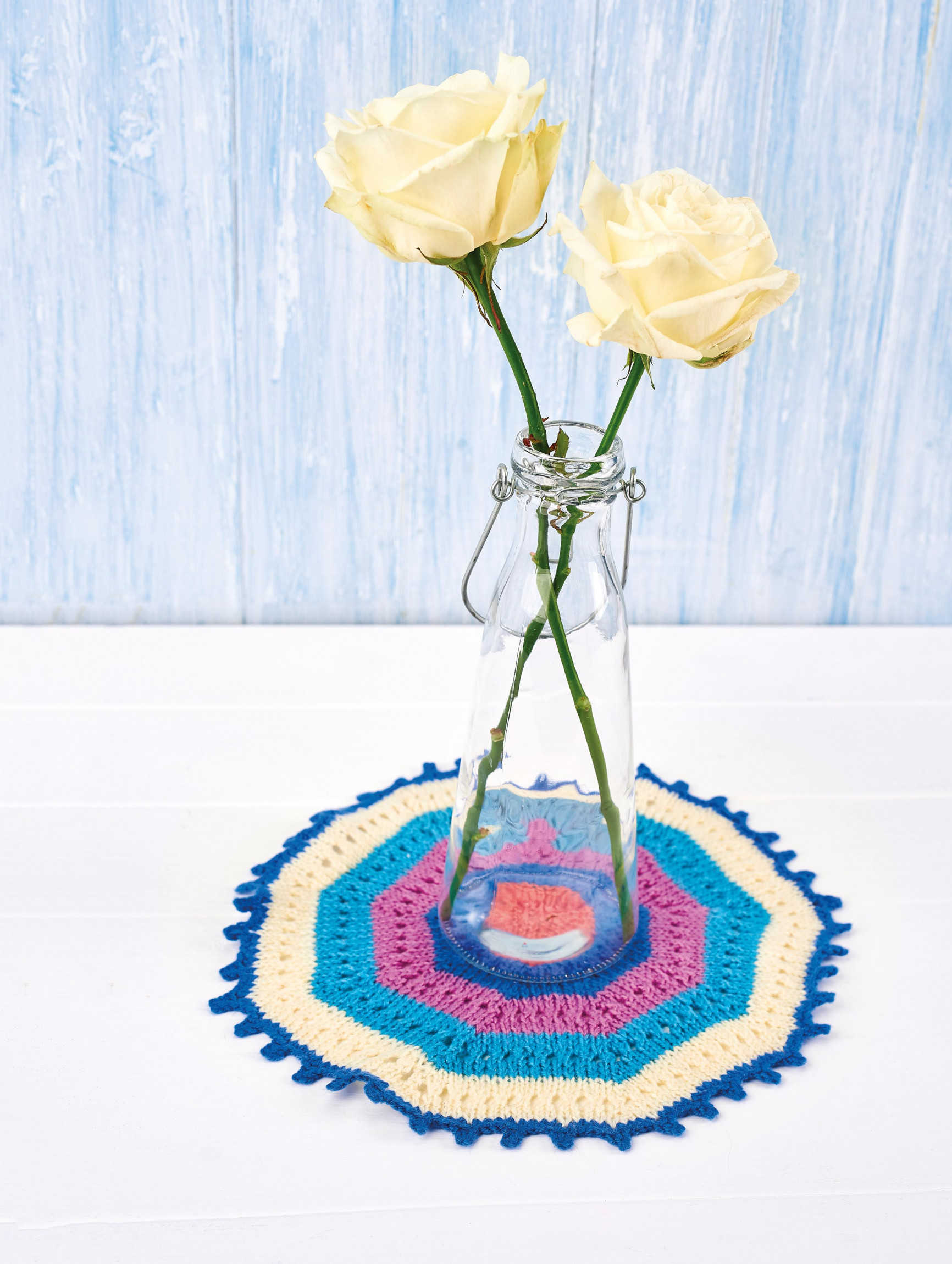 Knitted Mandala | Knitting Patterns | Let's Knit Magazine