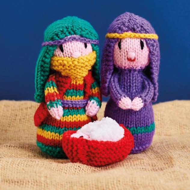 Knitted Nativity Characters | Knitting Patterns | Let's Knit Magazine