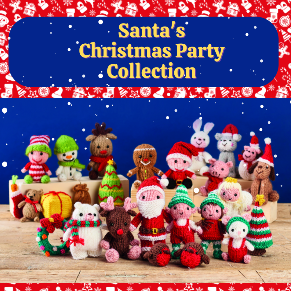 Santa’s Christmas Party Collection - PART 1 | Knitting Patterns | Let's ...