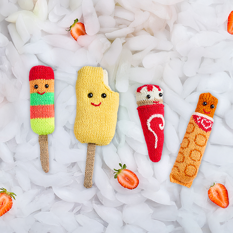 Ice Creams and Lollies Toy Food Knitting Patterns: Part Two | Knitting ...