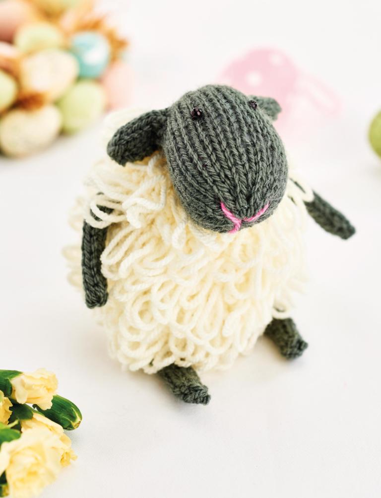 Loop Stitch Sheep Toy Knitting Pattern | Knitting Patterns | Let's Knit ...