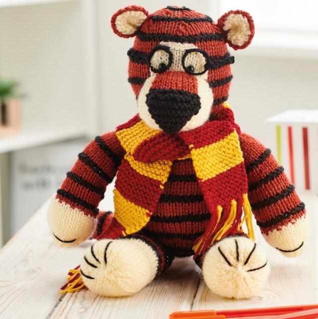 Max the Tiger | Knitting Patterns | Let's Knit Magazine