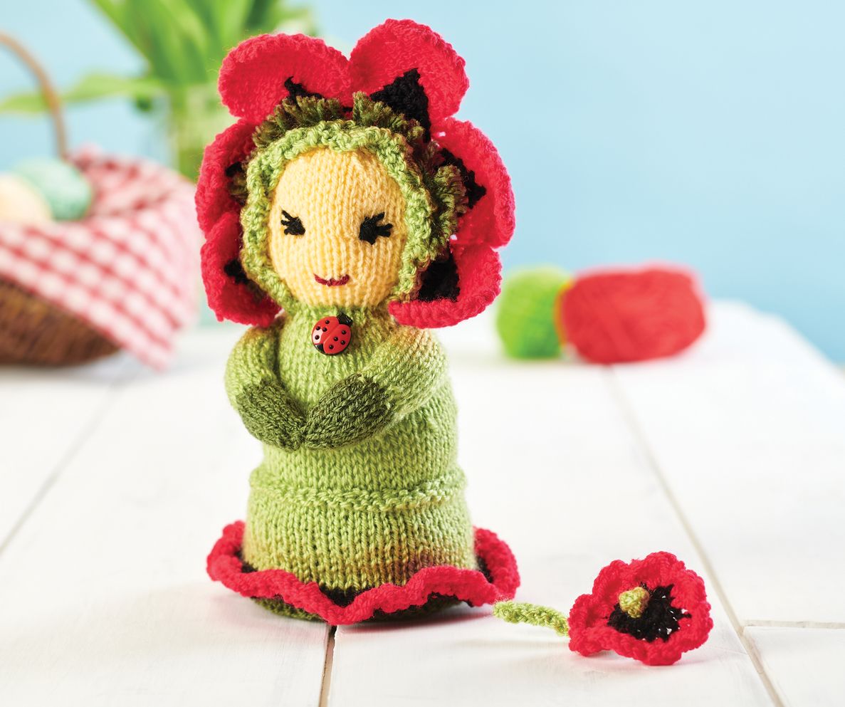 Flower Fairy Doll Knitting Pattern | Knitting Patterns | Let's Knit ...