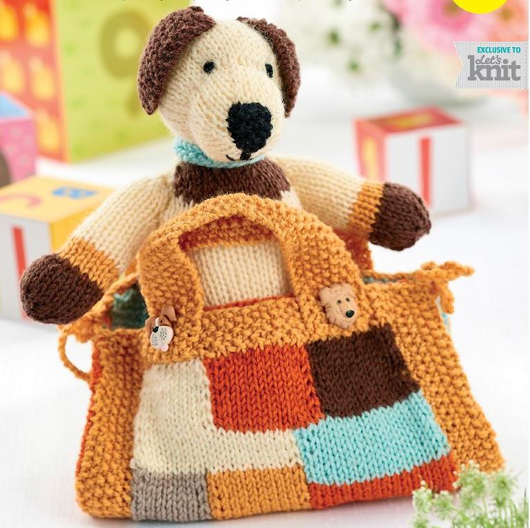 Dog Toy With Carry Bag Knitting Pattern | Knitting Patterns | Let's ...
