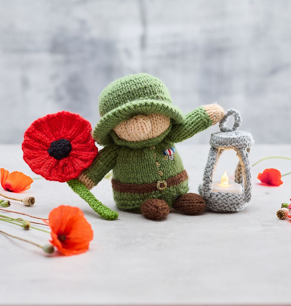 Remembrance Gonk Chocolate Orange Cover Knitting Pattern | Knitting ...