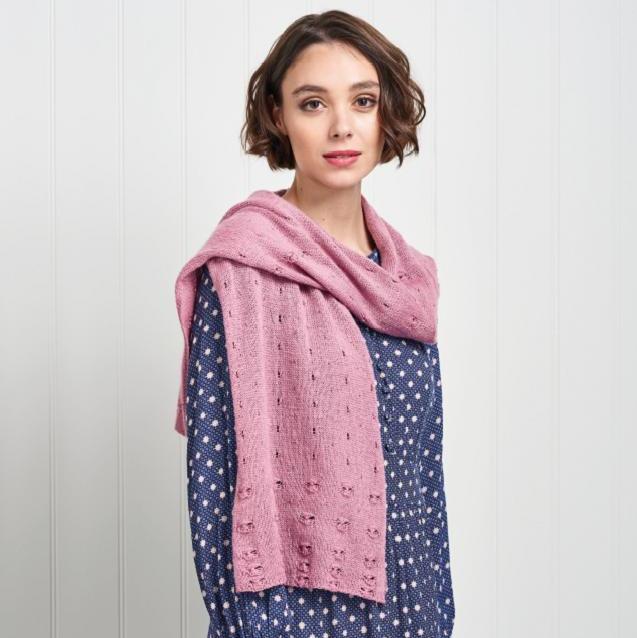 Simple Wrap | Knitting Patterns | Let's Knit Magazine