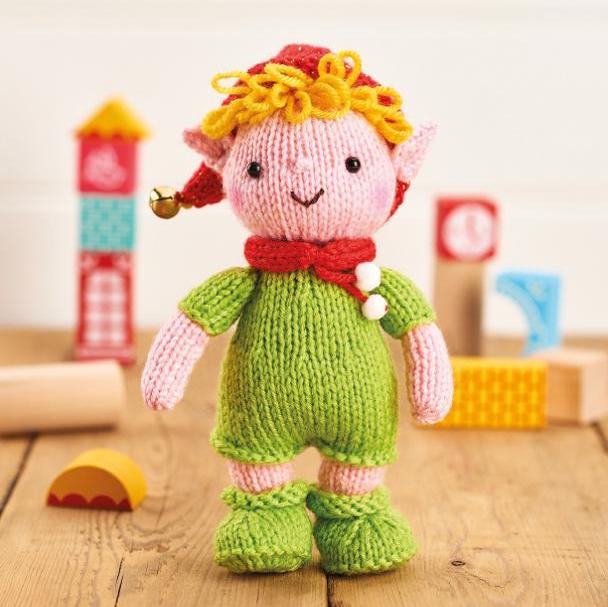 Spirit the Knitted Elf | Knitting Patterns | Let's Knit Magazine