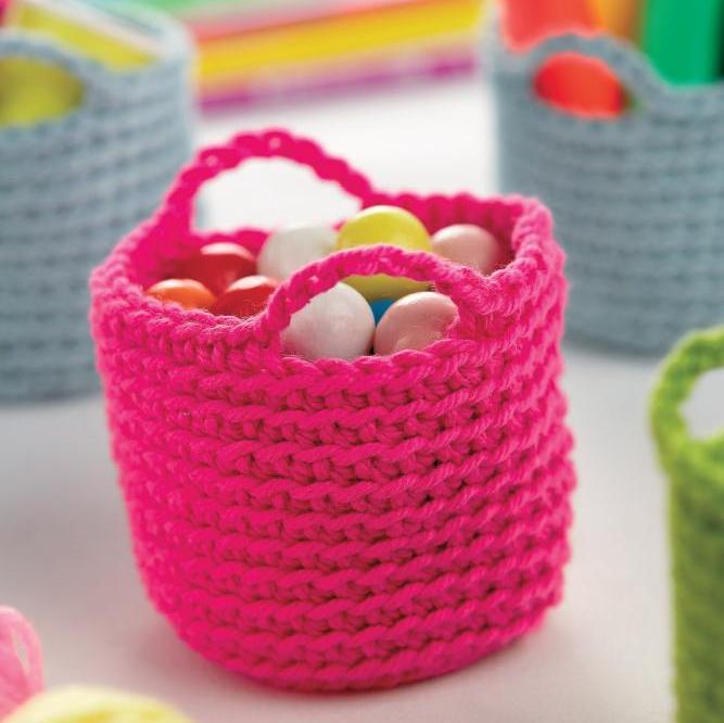 Storage Baskets Crochet Pattern | Crochet Patterns | Let's Knit Magazine