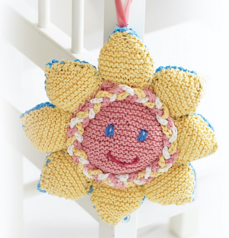 Sunny Pram Toy | Knitting Patterns | Let's Knit Magazine