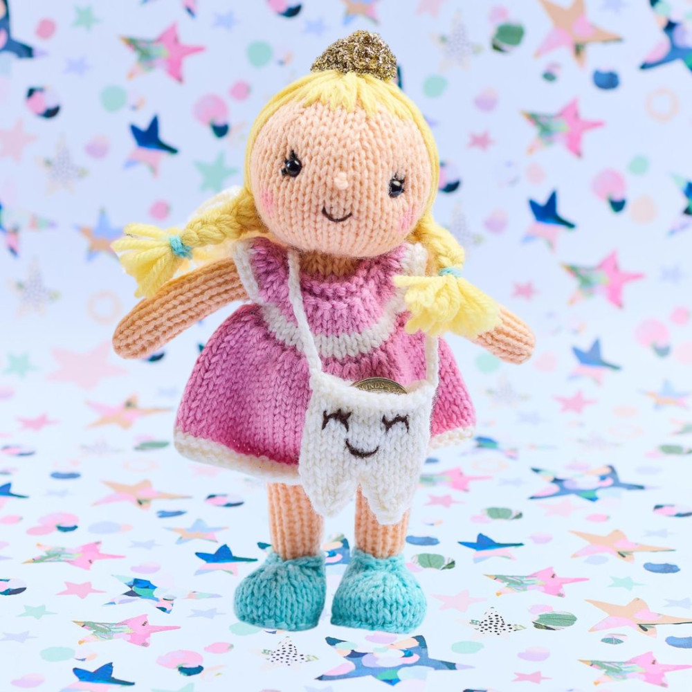 Tooth Fairy Doll Knitting Pattern | Knitting Patterns | Let's Knit Magazine