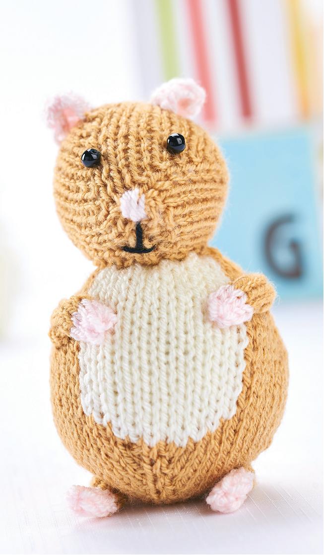Beginner Hamster Soft Toy Knitting Pattern | Knitting Patterns | Let's ...