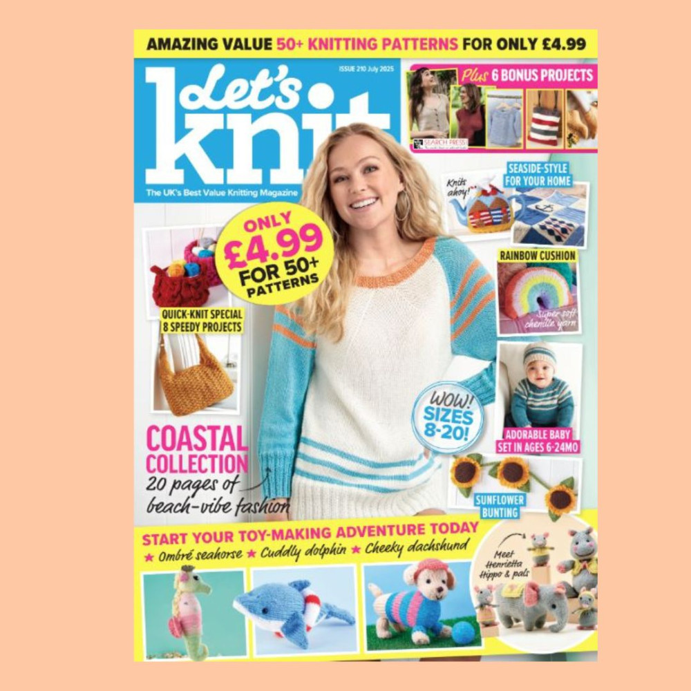 Crochet Charts from LK Issue 210 | Knitting Patterns | Let's Knit Magazine